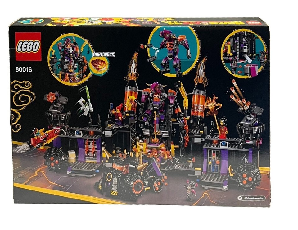 Retired Sealed New in Box LEGO MONKIE KID The Flaming Foundry 80016 ...