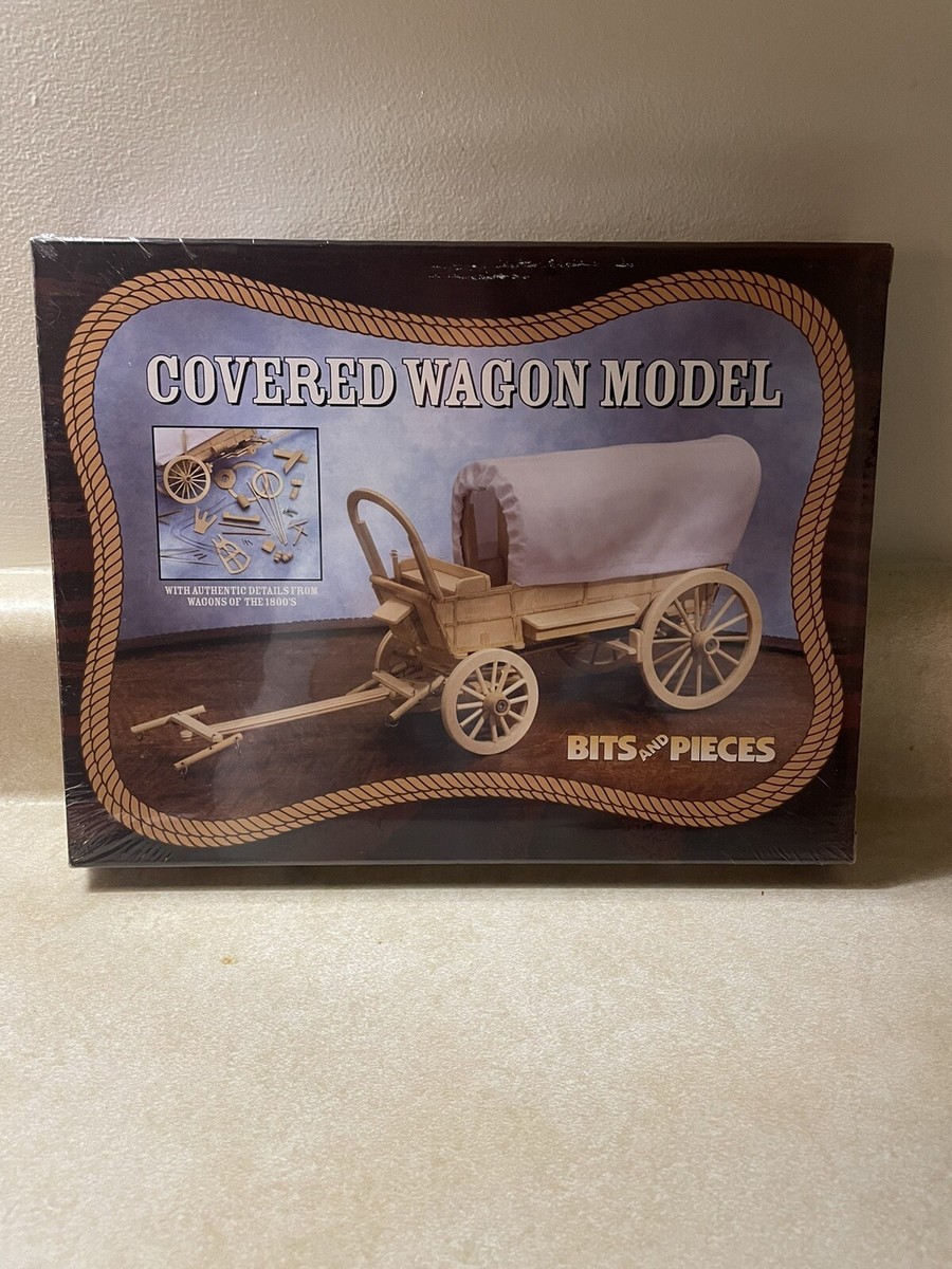 Covered Wagon Model Kits 1950s Handmade Stagecoach Lamp
