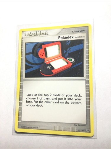 POKEDEX - 114/127 - Platinum - Pokemon Card - LP | eBay