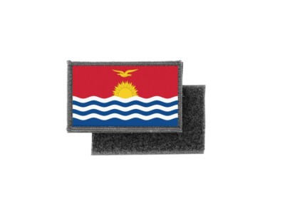 Flag patch printed badge country kiribati | eBay Australia