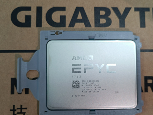 AMD EPYC Milan 7763 CPU 64 Cores SP3 Server Processor Up to 3.5GHz 100 ...