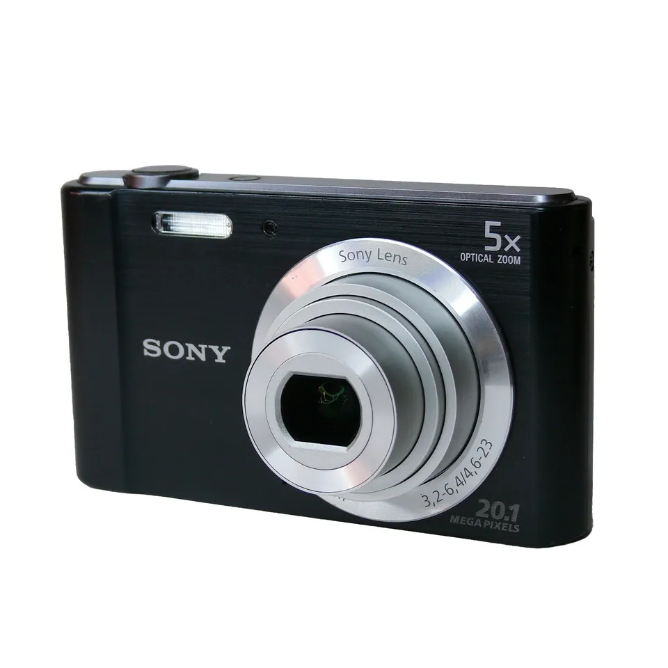Sony Cyber-shot DSC-W800 20.1 MP 5x Optical Zoom Digital Camera - Black ...