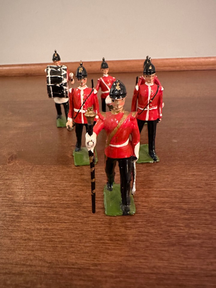 Vintage Britains Drums & Bugles Of The Line #30 - Lot of 6 Figures | eBay