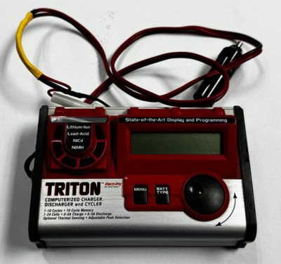 Great Planes Electrifly Triton RC Remote Control Airplane Lipo Battery ...