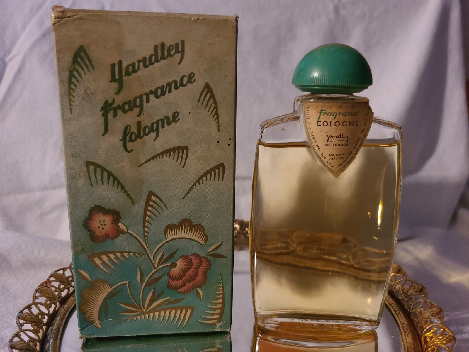 Yardley Fragrance Cologne Vintage NOS 3.5 FL. OZ. | eBay