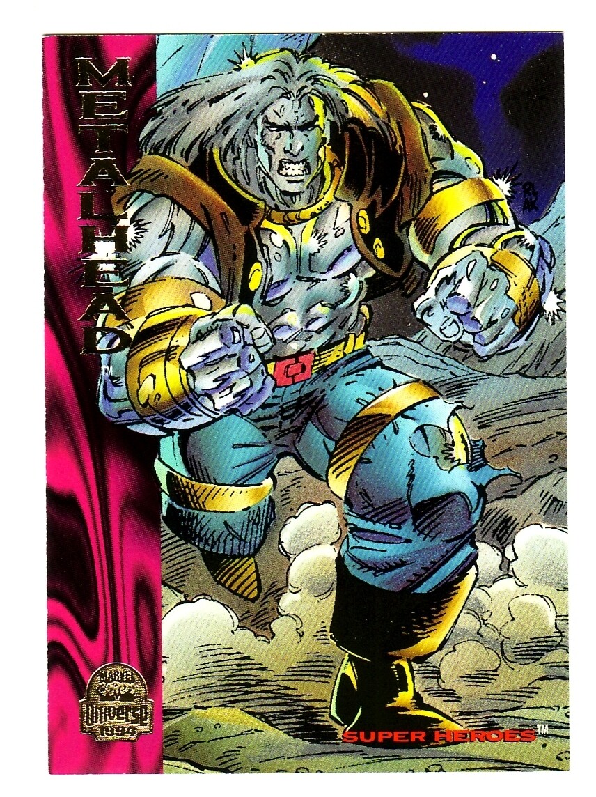 1994 MARVEL UNIVERSE BASE CARD 180 METALHEAD | eBay