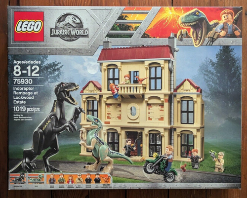 LEGO 75930 Jurassic World Fallen Kingdom Indoraptor Rampage at Lockwood ...