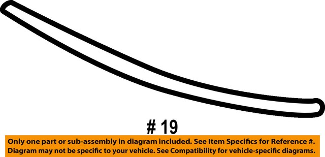 for MERCEDES W220 Front Driver Left Upper Bumper Moulding Genuine ...