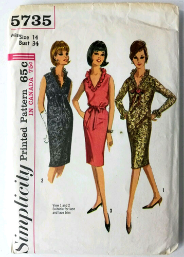 Vintage Simplicity Pattern 5735 | eBay