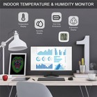 LCD Digital Hygrometer Thermometer Temperature Humidity Monitor for ...
