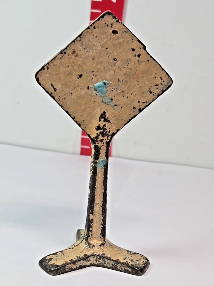 Arcade Cast Iron Toy Sign Large Vintage Road Sign | eBay