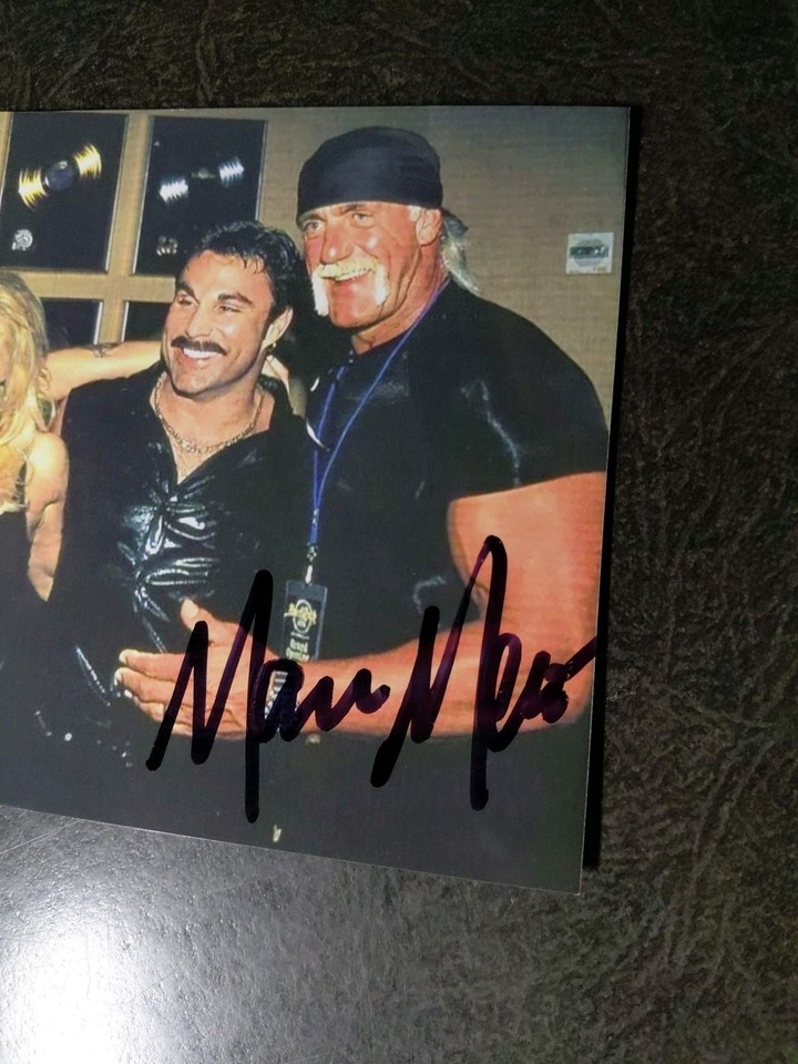 MARC MERO Hand Signed Autograph 4X6 Photo HULK HOGAN WWF , WCW , NWA ...