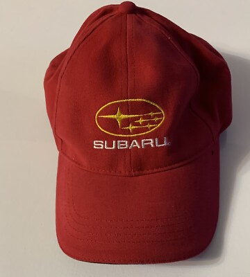 Subaru Red Cap | eBay