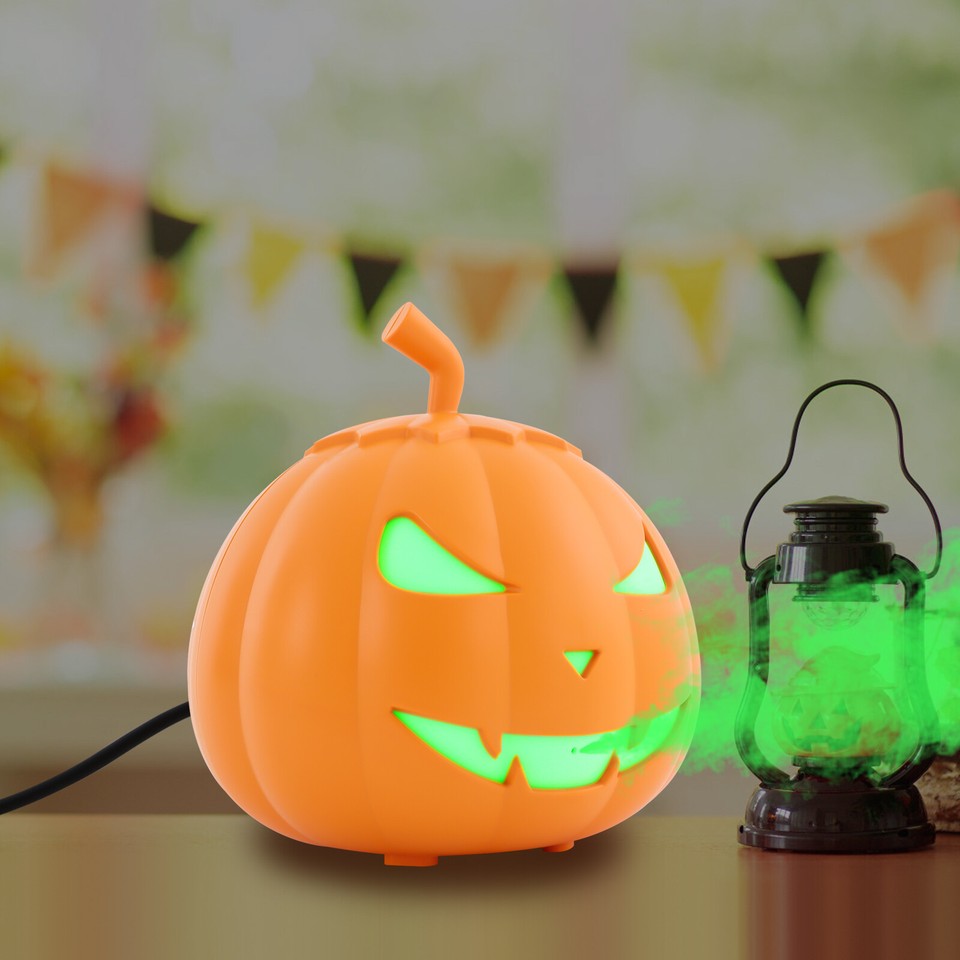 LED Pumpkin Fog Machine 800W Fog Machine Fog Machine with LED Lights | eBay