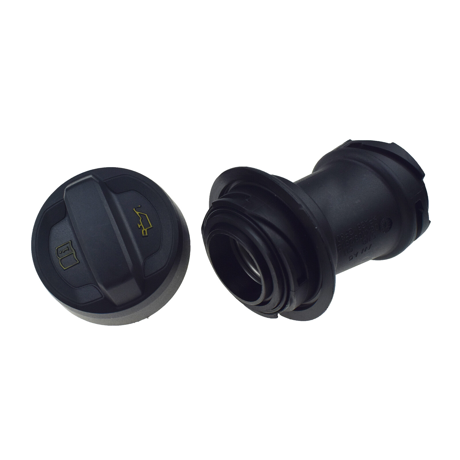 Oil Neck Pipe & Oil Filler Cap For VW Golf Tiguan GTI AUDI A3 A4 A5 A6 ...