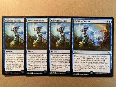 MTG 4x Exert Influence Battle for Zendikar Modern Magic the Gathering ...