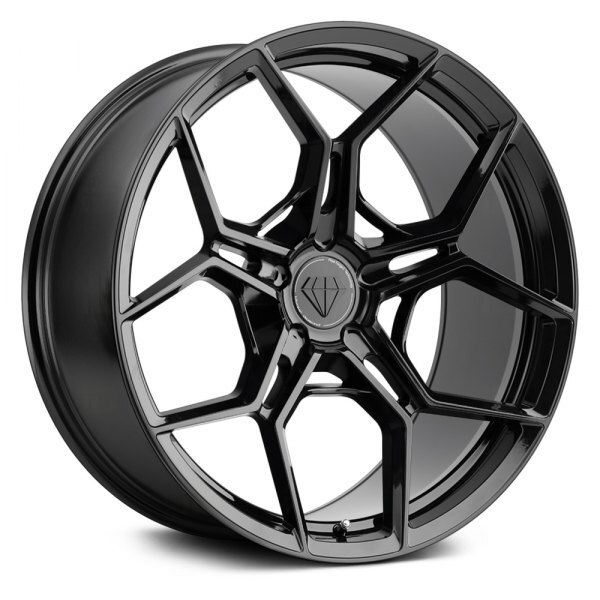 BLAQUE DIAMOND 19" BD-F25 BLACK CONCAVE WHEEL RIMS FITS E60 BMW 550i ...