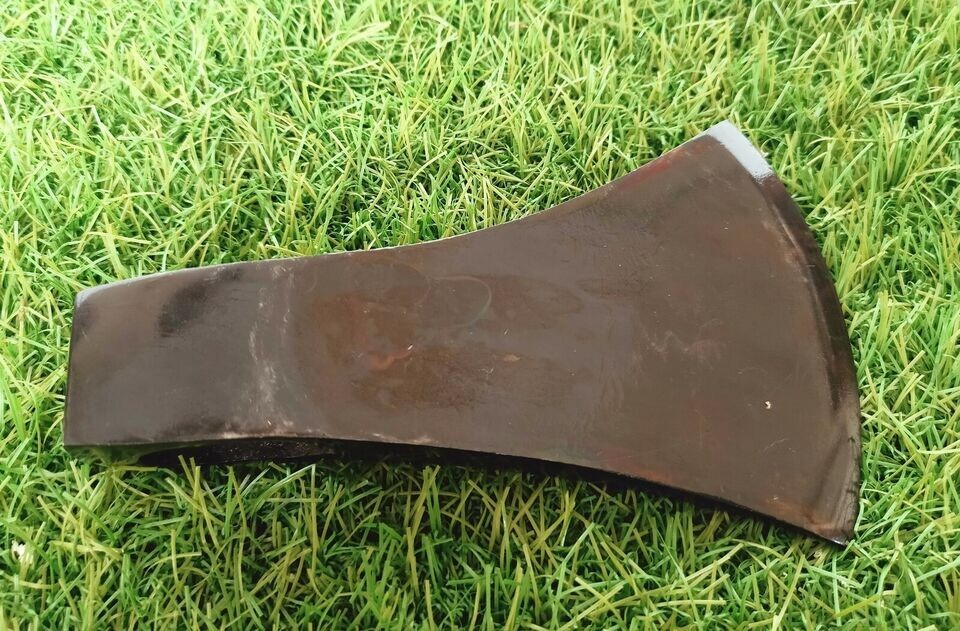 Forged Handmade Viking Style Iron Sickle Blade Blank Axe Head Throwing ...