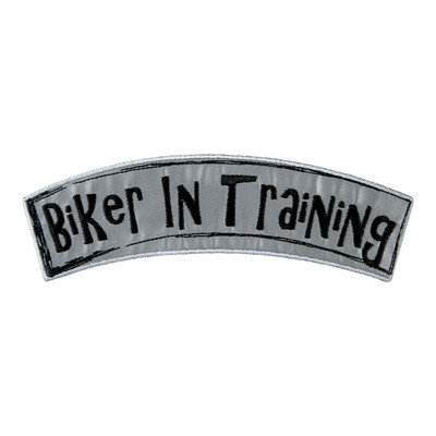 Reflective Biker In Training Rocker Patch, Kids Rocker Patches | eBay