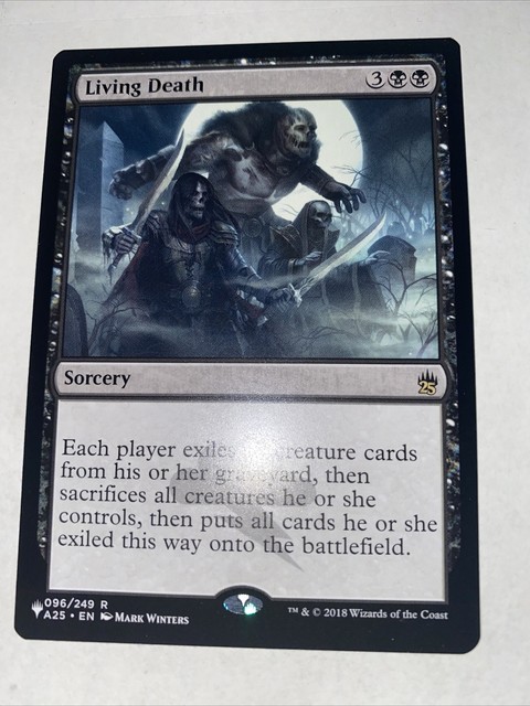 MTG Living Death Mystery Booster - Masters 25 096/249 Regular Rare for ...