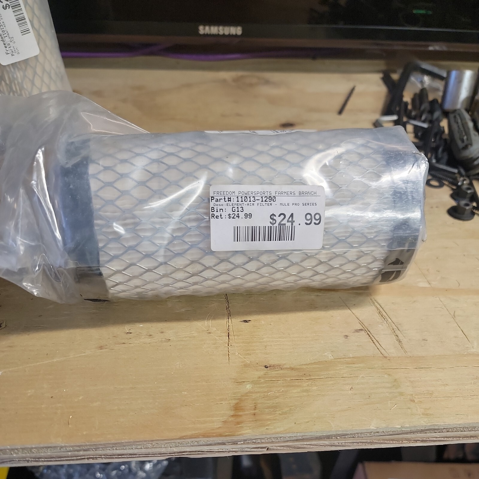KAWASAKI 11013-1290 - Air filter cross reference