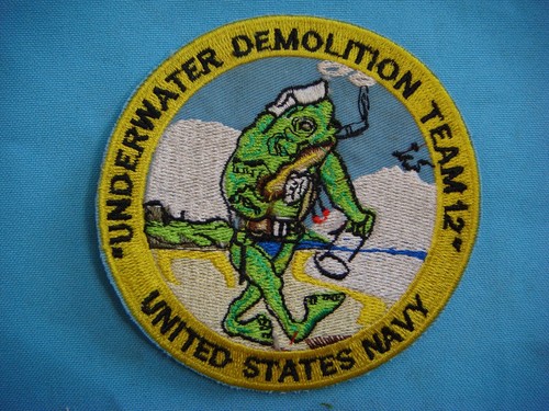 VIETNAM WAR PATCH, US NAVY UNDERWATER DEMOLITION TEAM 12 | eBay