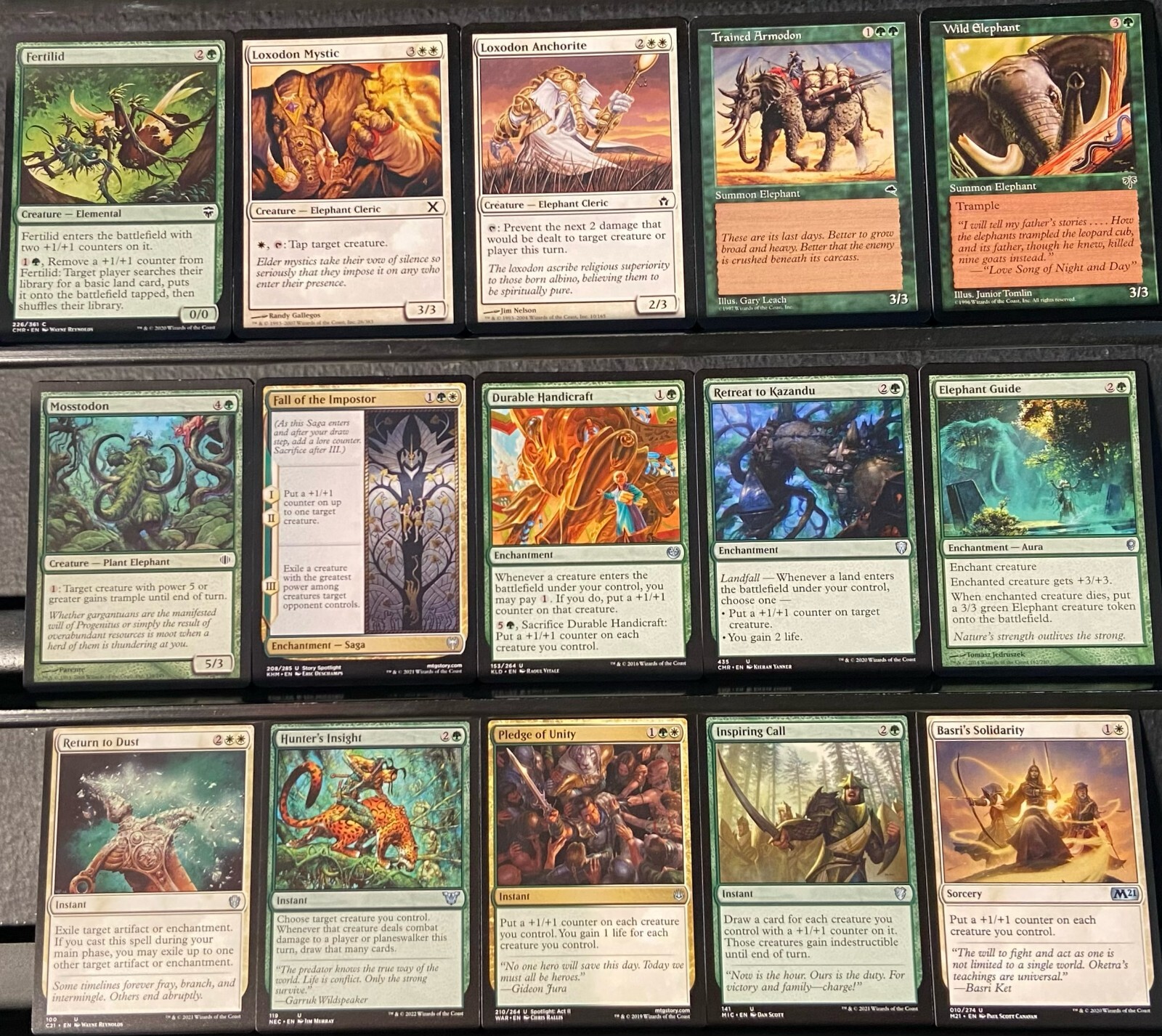 ***Custom Commander Deck*** Hamza, Guardian of Arashin - Elephant ...