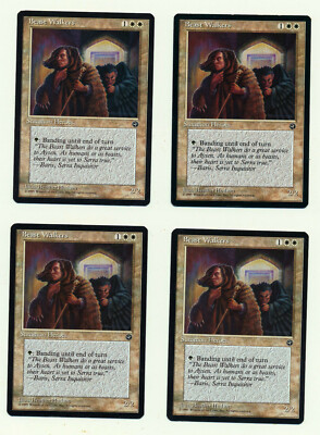 MTG Beast Walkers Magic The Gathering Reserved List X4 NM Reserved List ...