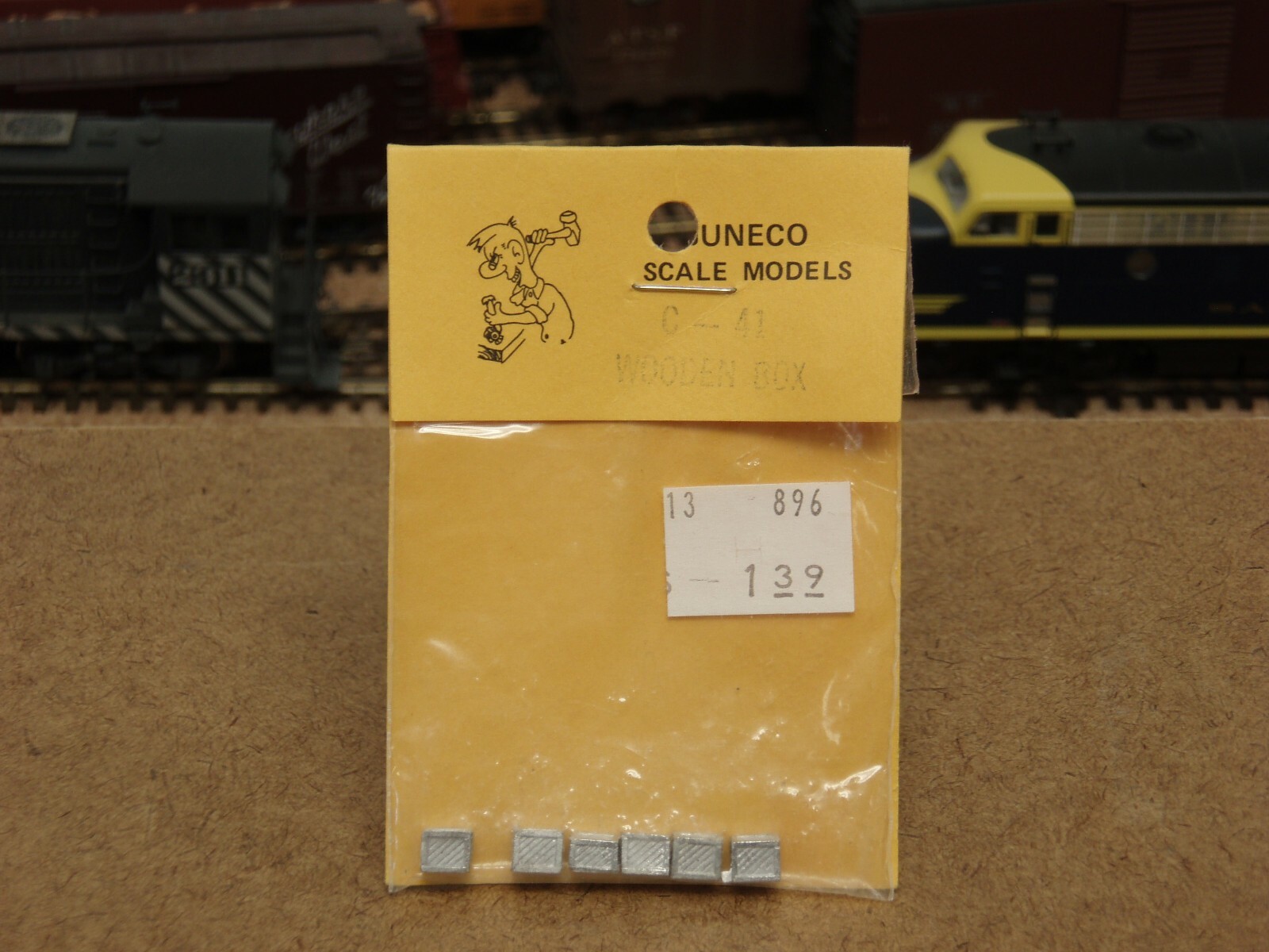 Juneco Scale Models HO Wooden Box C-41 | eBay