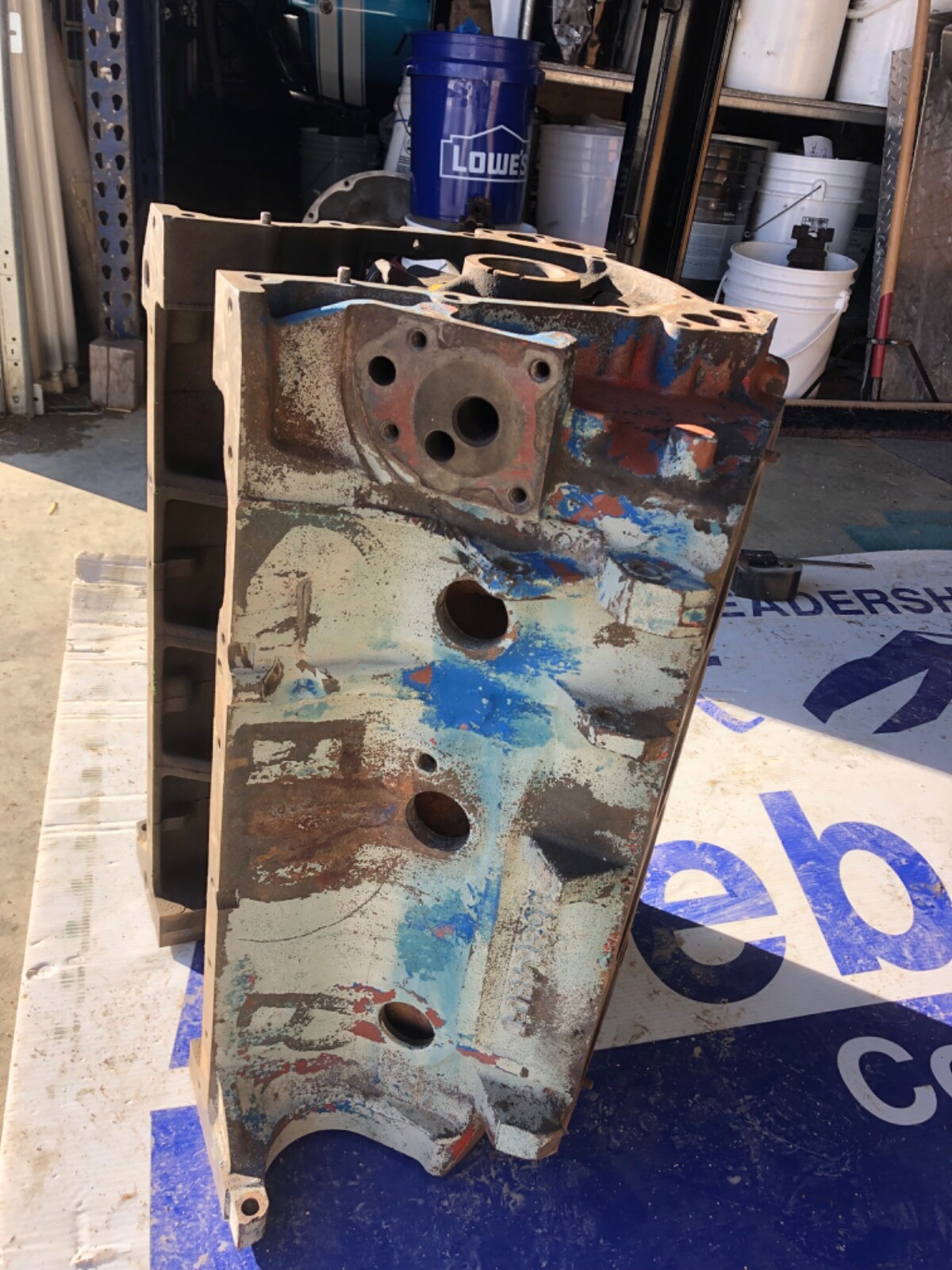 Mopar 440 Block STD Bore Date c: 01-09-1977 no main caps! | eBay
