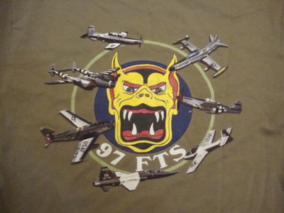 97 FTS 97th Flying Training Squadron Air Force Military T Shirt M | eBay