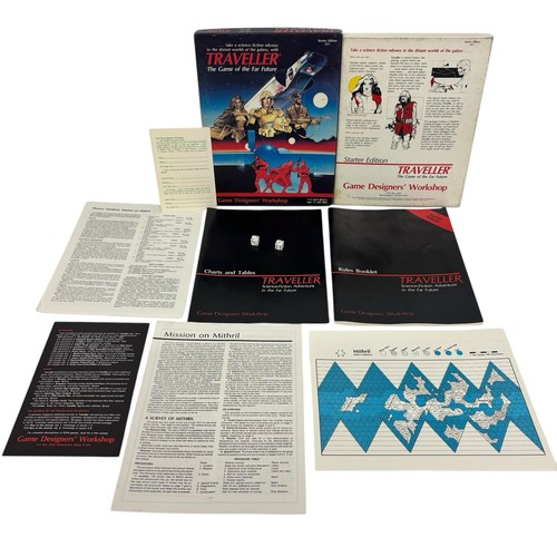 GDW Traveller Starter Edition 251 Box Set Plus Traveller Book 1982 Vol ...