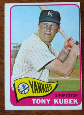 1965 TOPPS BASEBALL #65 TONY KUBEK NEW YORK YANKEES EX+ U-6670 | eBay