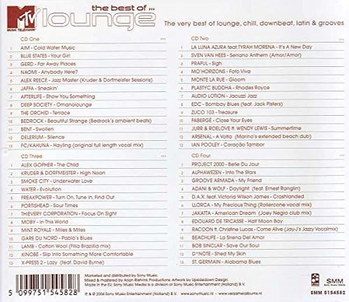 Various The Best of Mtv Lounge (CD) (UK IMPORT) | eBay