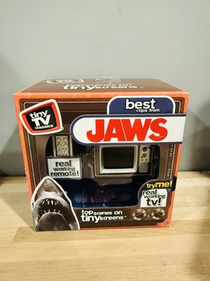 Tiny TV Classics JAWS Edition Best Clips Real Mini Television RARE | eBay