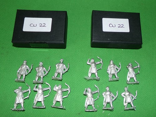 Perry Miniatures Crusades 28mm Metal Archers CU22 2 x Boxes Unpainted ...