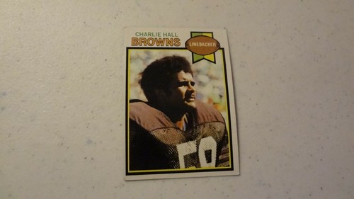 1979 TOPPS # 73 CHARLIE HALL FOOTBALL CARD | eBay