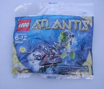 NEW Lego Atlantis Mini Sub (8075) #30042 mini fig 36 pieces (2010) | eBay
