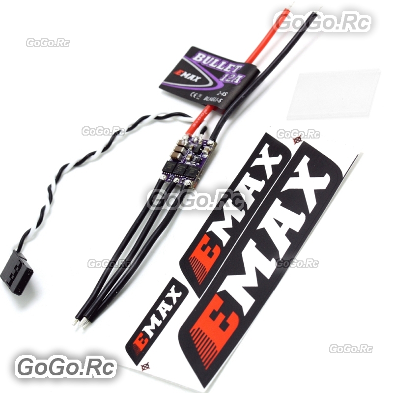 4 Pcs Emax Bullet BLHeli-S 12A Mini DSHOT ESC For 2-4S Brushless FPV | eBay