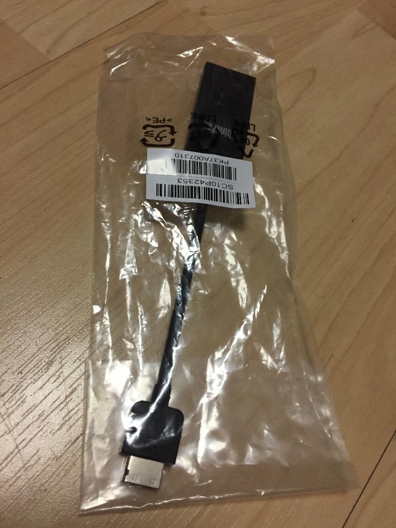 Lot of 4 NEW OEM Lenovo X1 Ethernet Expansion LAN Cable 4X90F84315 FRU ...