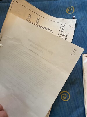 Vintage Diesel Training School Locomotive Train Manual With Diagrams | eBay