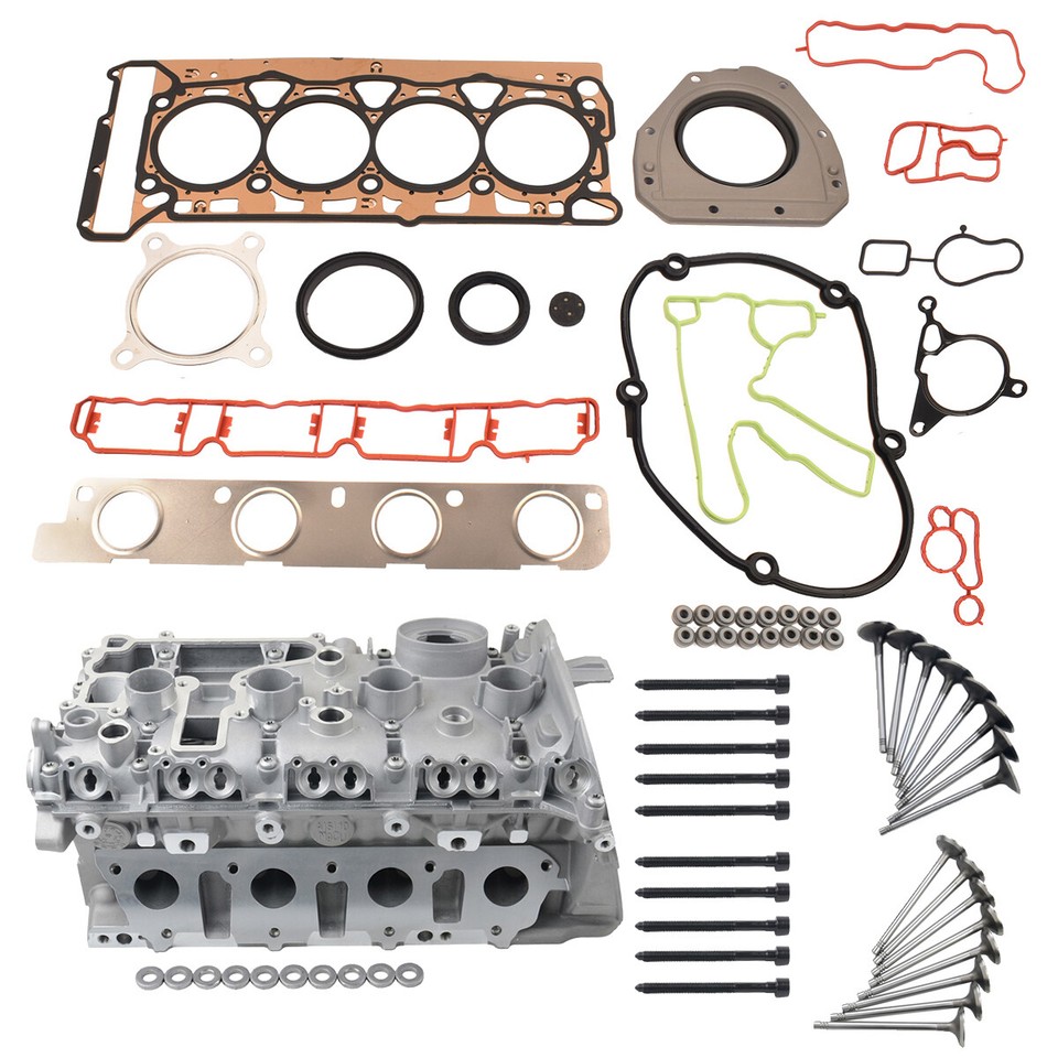 Audi A4 Q5 TT 2.0 TFSI CAE CDNC Engine Cylinder Head Valves Gaskets Kit ...