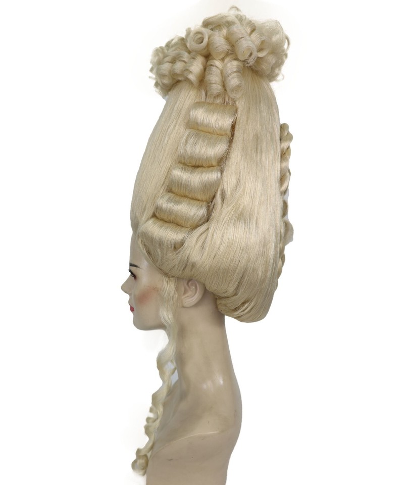 Women French Revolution Baroque Wig | Marie Antoinette rococo Wig ...