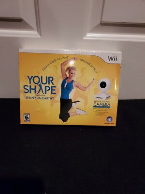 Wii Your Shape Motion Tracking Camera Jenny McCarthy Ubisoft - comes ...