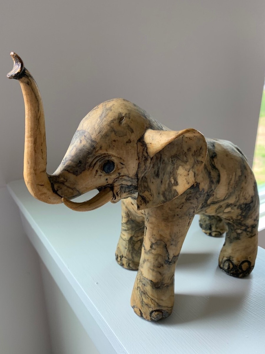 Realistic Elephant Drawing Trunk Up