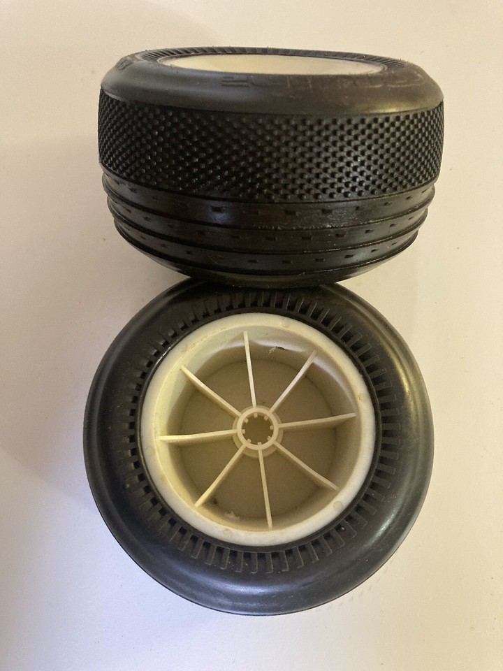 Vintage Proline 1/10 RC TRUCK TIRES PROLINE Knobby & Rib 2.2" RC10 T T2 ...