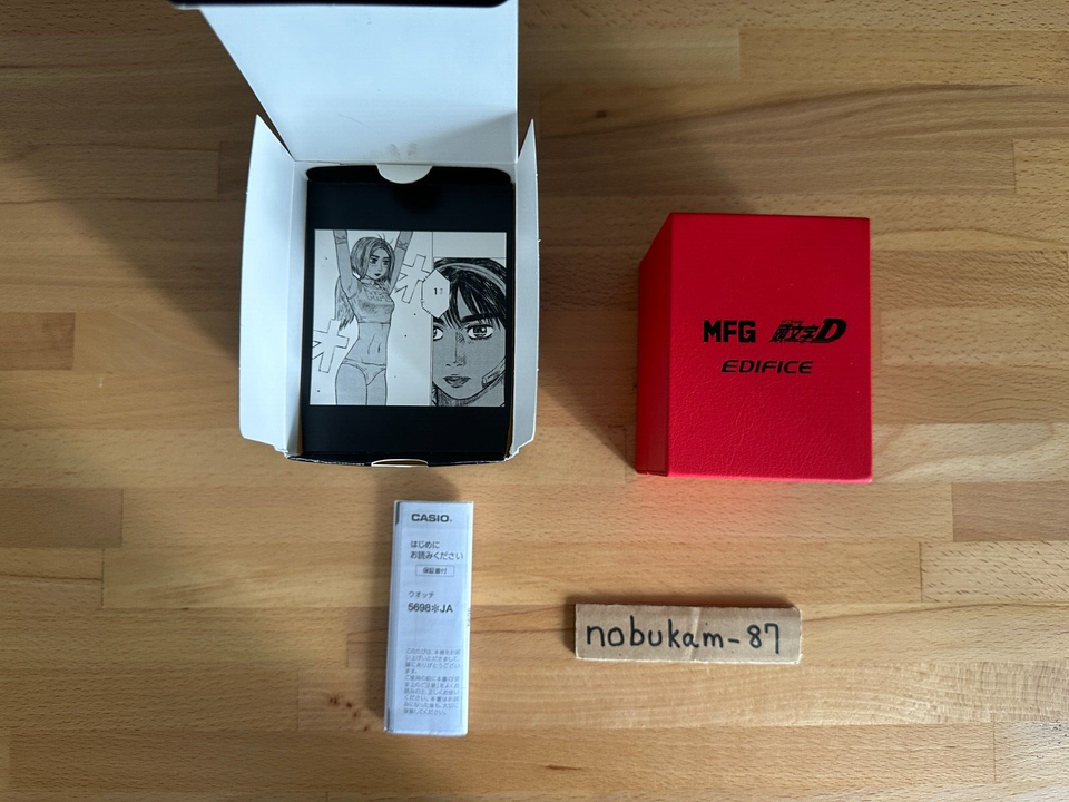 Initial D & MF GHOST Collaboration Watch ECB-2000MFG-1AJR CASIO EDIFICE ...