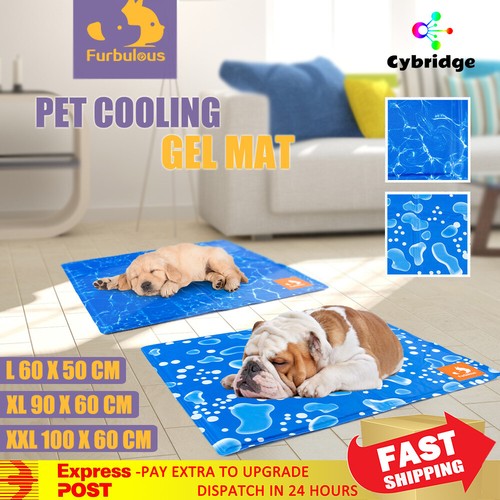 Pet Cooling Mat Gel Mats Bed Cool Pad Puppy Cat Non-Toxic Beds Summer 3 ...
