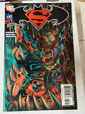 SUPERMAN / BATMAN #37 Claudio Castellini Variant DC Comics 2007 ...