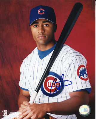 Corey Patterson Autographed 8x10 Chicago Cubs Free Shipping F891 | eBay